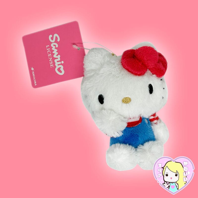 Plushy Strap Hello Kitty Fluffy Blue | María Kawaii Store
