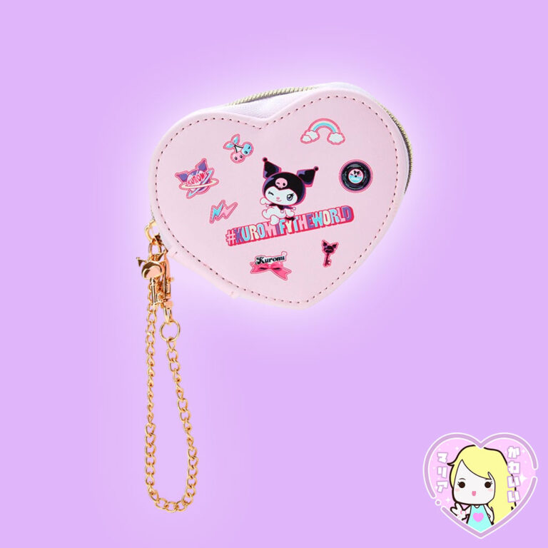 Monedero Sanrio Forma corazón Kuromifytheworld ~ Kuromi | María Kawaii ...