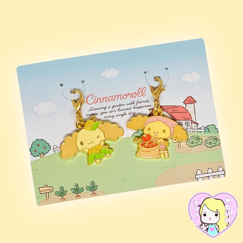 Set Charm Sanrio Puroland Cinnamon Angels Gardening ~ Chiffon | María ...