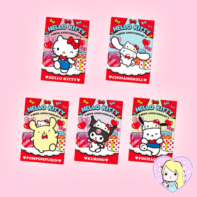 Sanrio Characters Wafer & Card Vol.5 ~ 50 Aniversario de Hello Kitty ...