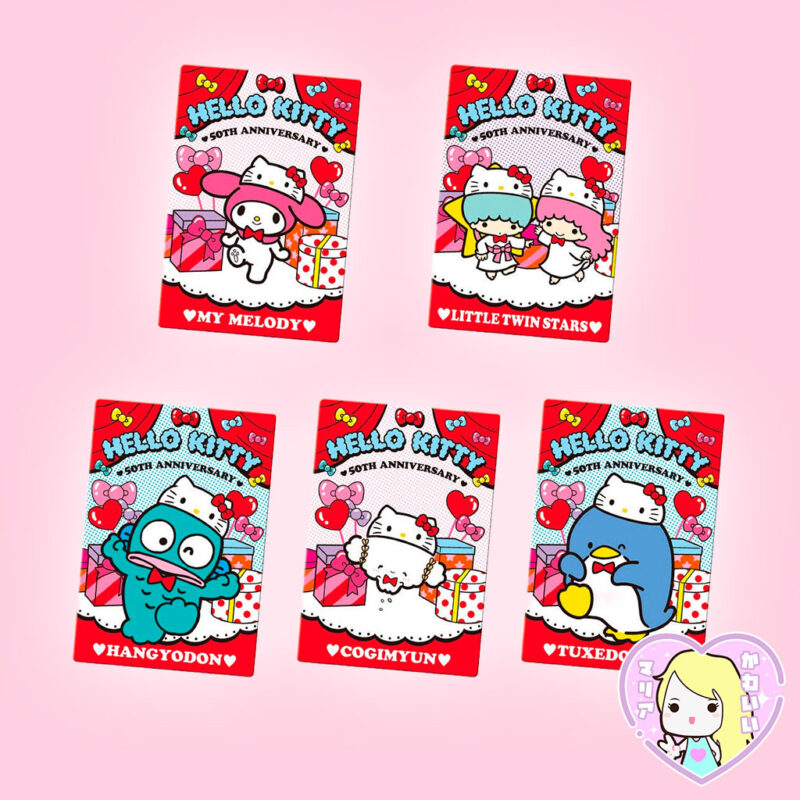 Sanrio Characters Wafer & Card Vol.5 ~ 50 Aniversario de Hello Kitty ...