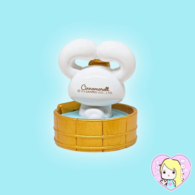 Mini Figura TOP TOY Hot Springs Series Sanrio ~ Cinnamoroll Gold Ver ...