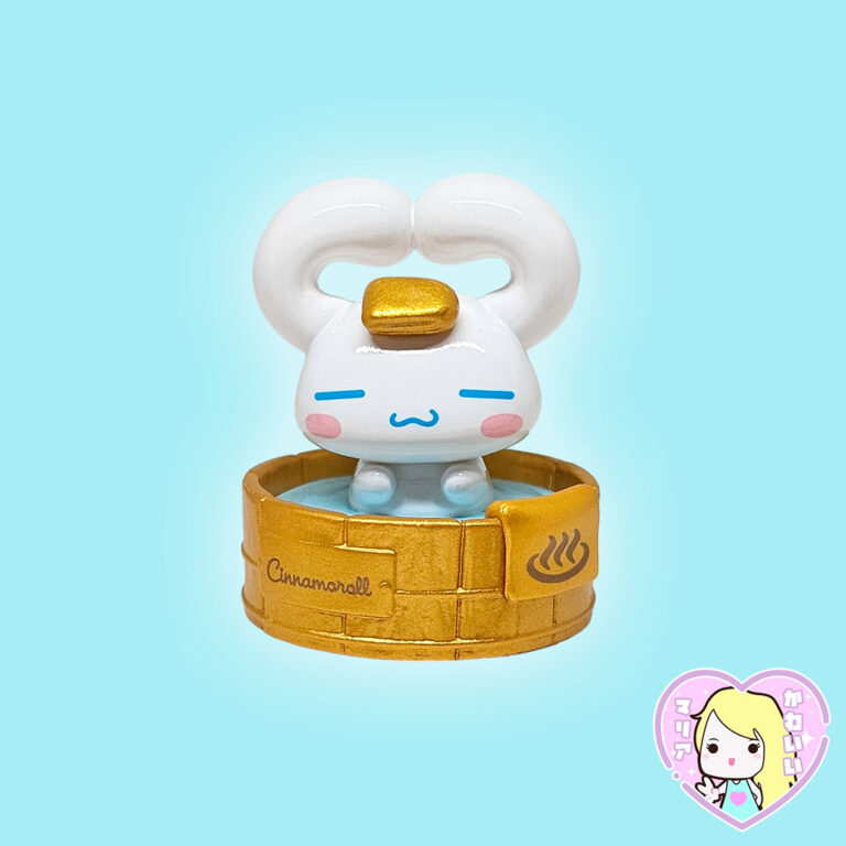 Mini Figura TOP TOY Hot Springs Series Sanrio ~ Cinnamoroll Gold Ver ...