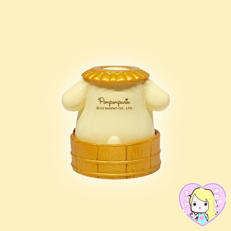 Mini Figura TOP TOY Hot Springs Series Sanrio ~ Pompompurin Gold Ver ...