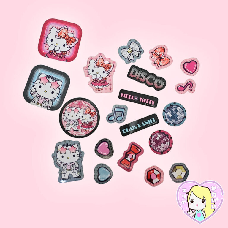 Set Sickers Sanrio Characters Happy Kuji Disco n°39 ~ Hello Kitty ...