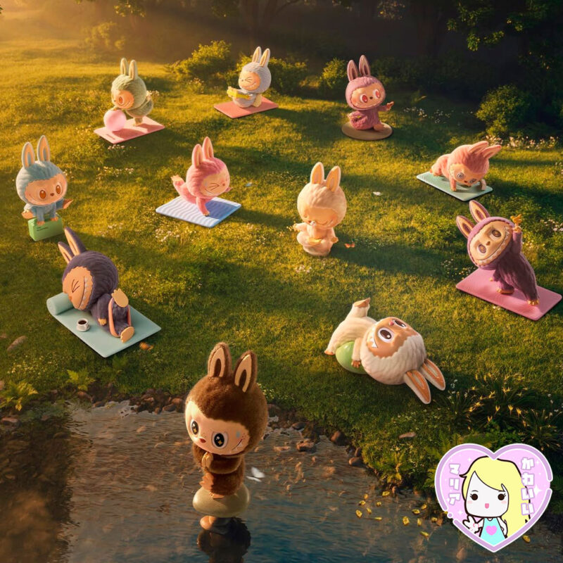 Blind Box Pop Mart x Labubu THE MONSTERS Lazy Yoga Series | María ...