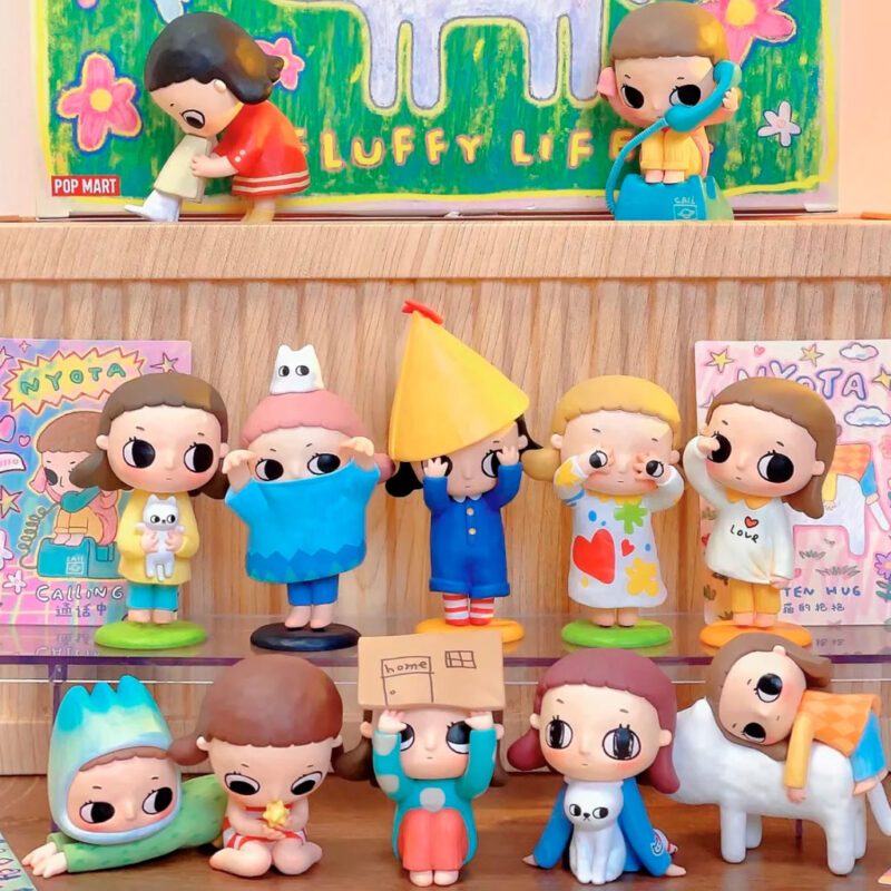 Blind Box Pop Mart Nyota’s Fluffy Life Series | María Kawaii Store