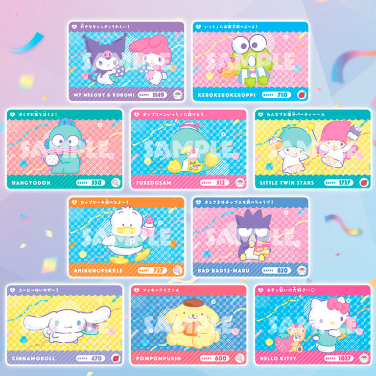 Carddass Bandai Sanrio Characters | María Kawaii Store
