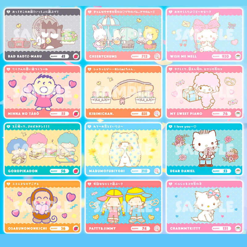 Carddass Bandai Sanrio Characters | María Kawaii Store