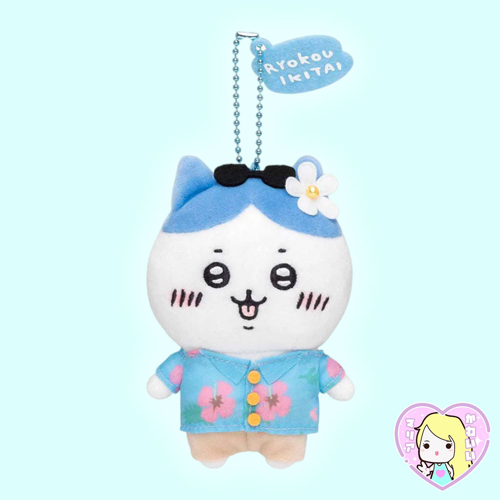 Plush Strap Hachiware ~ Want to Travel | María Kawaii Store